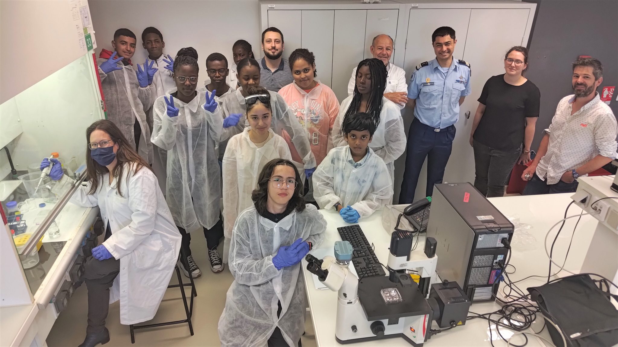 Les collégiens des Grands Champs en immersion à CY Cergy Paris ...